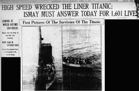 Titanic was going at maximum speed when iceberg sighted > Tim Maltin